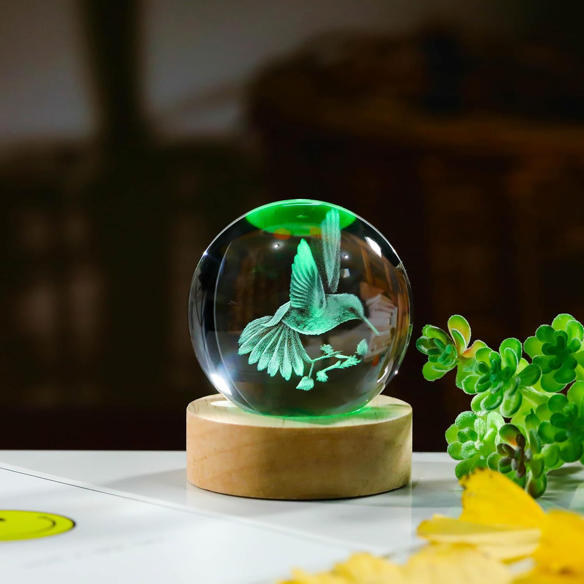 3D Hummingbird Crystal Ball – We Love Hummingbirds