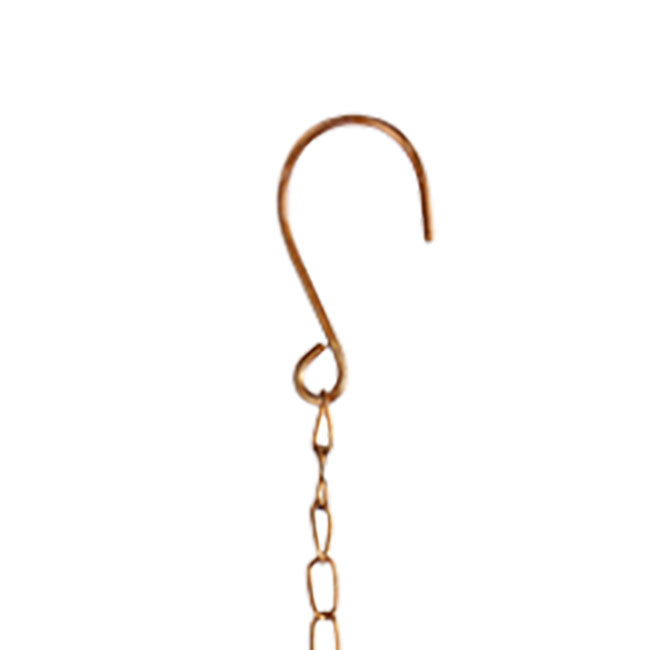 Copper Fluted Rain Chain – We Love Hummingbirds