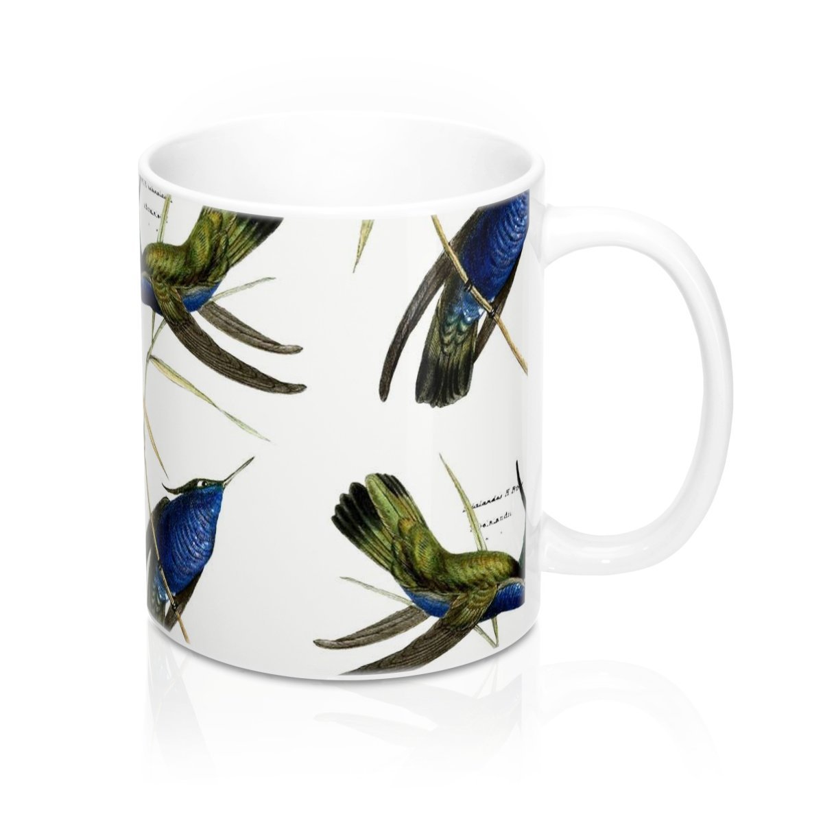 Antique Hummingbird Coffee & Tea Mug - Limited Edition Design – We Love ...