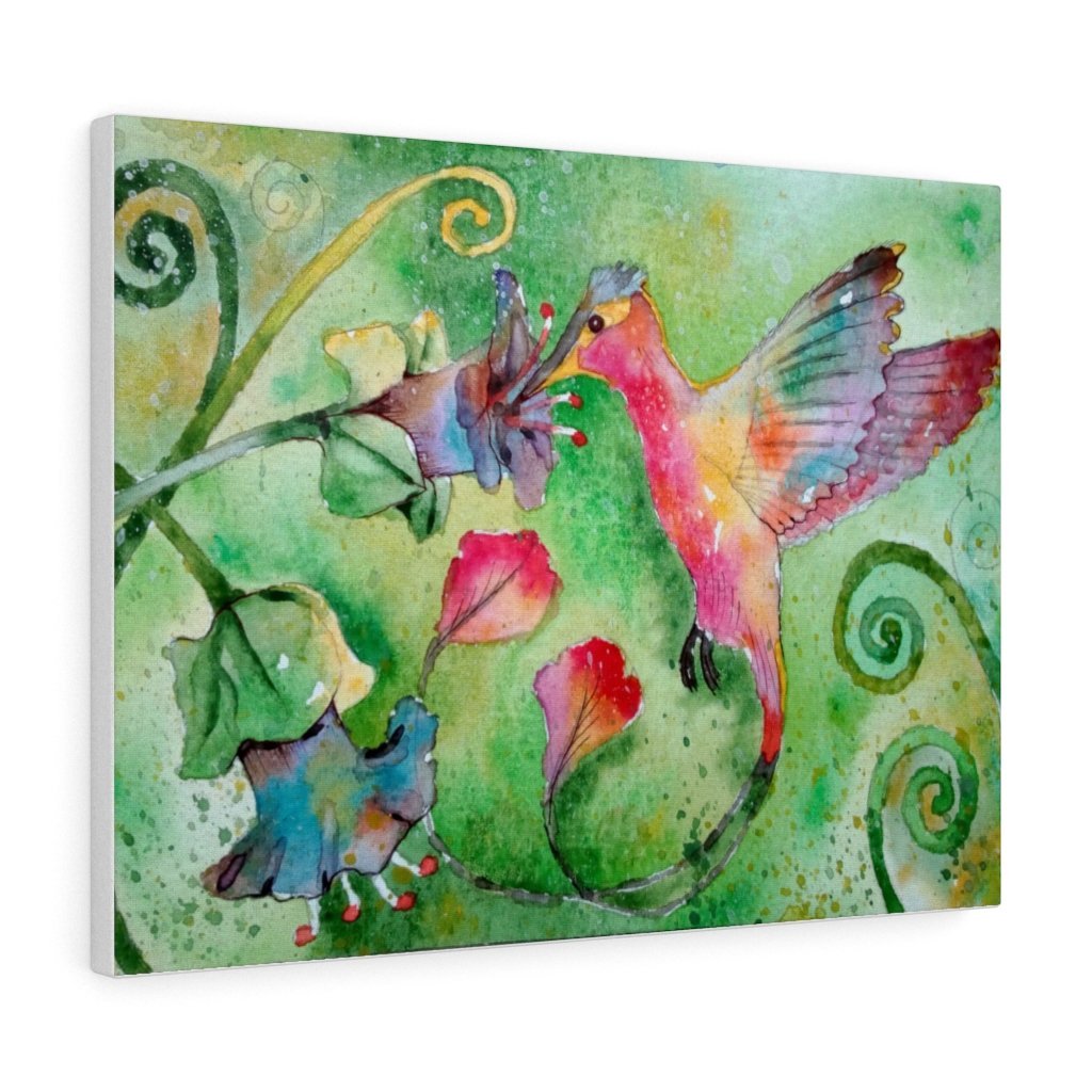 Watercolor Pink Hummingbird Wall Art Decor – We Love Hummingbirds